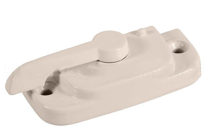 Beige Window Lock Hardware Right Hand 2-1/16 Inch Spacing