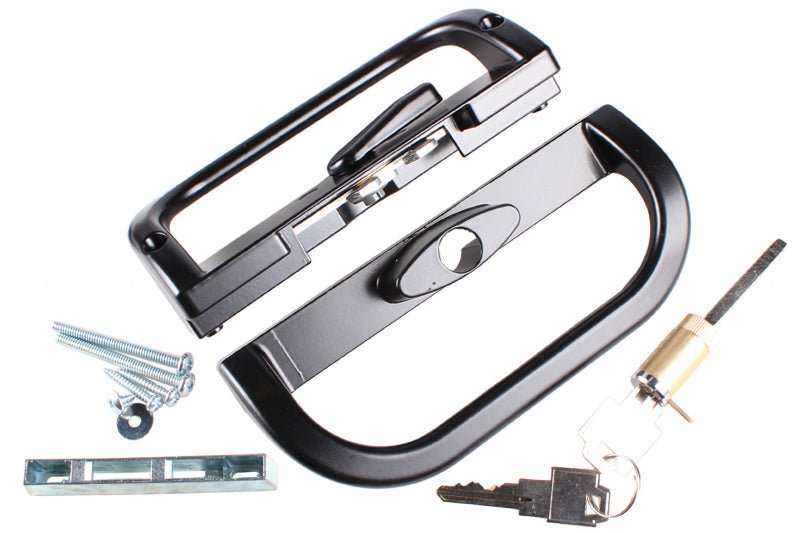 Sliding Glass Patio Door White Surface Mounted Hook Sty