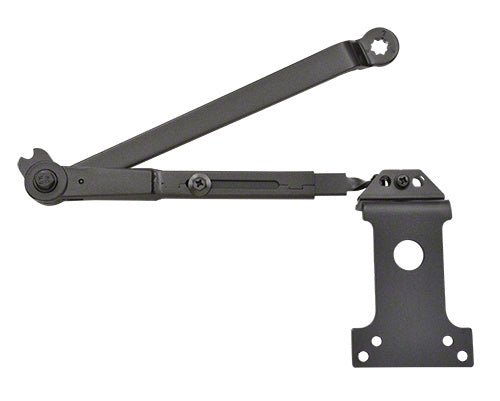 Commercial Door Posi-Hold Open Arm - Heavy-Duty Dark Bronze