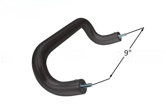 Kawneer 9" Black Pull 'D' Handle - Commercial Door Hardware