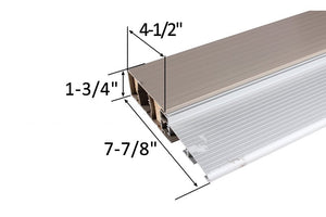 Entry Door Outswing Sill – Clear Anodized – Durable System
