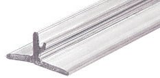95 T-Shaped Clear Vinyl Seal - Shower Door Sweep Replacement