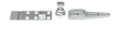 Heavy-Duty Adjustable Bottom Pivot Set for Commercial Doors