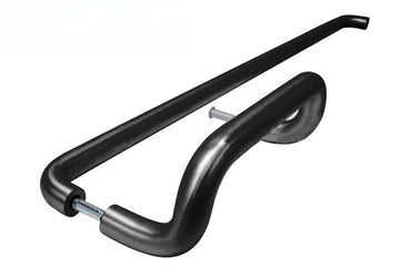 Kawneer Black 33" Push & 12" Pull Handle - Door Hardware Set