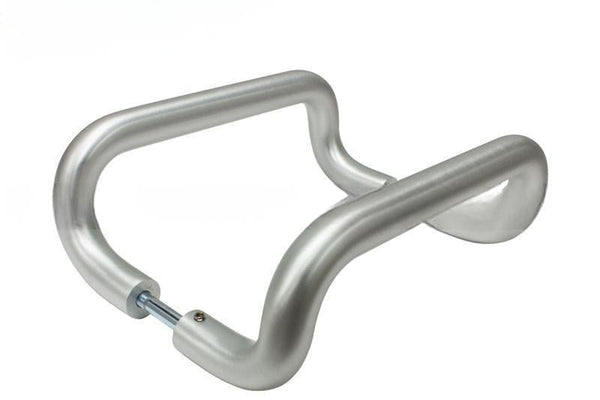 Kawneer 12 Inch D Pull Handle - Clear Anodized Aluminum