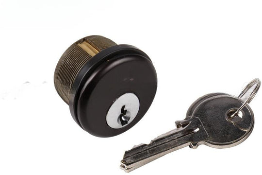 Kawneer Bronze Commercial Door Hardware - Key Lock Cylinder