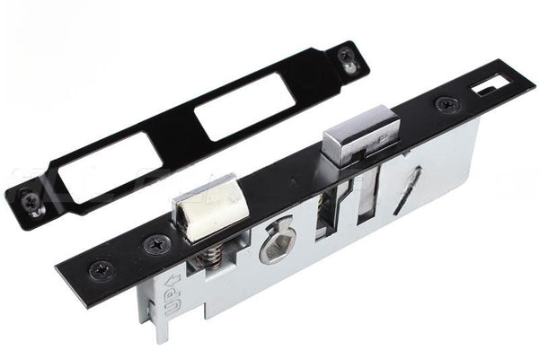 Larson Black Mortise Latch for Screen & Storm Doors