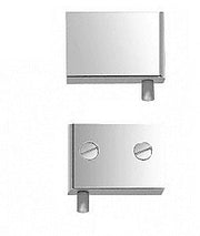 Polished Chrome Glass Door Pivot Hinge - Showcase Hardware