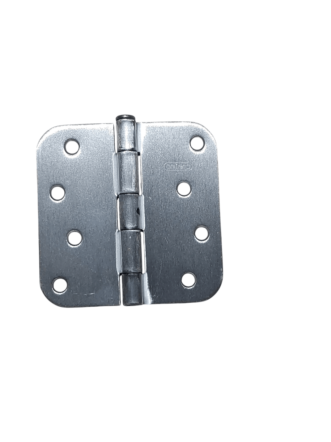 Brushed Nickel Entry Door Hinge - 4" Full Mortise Design