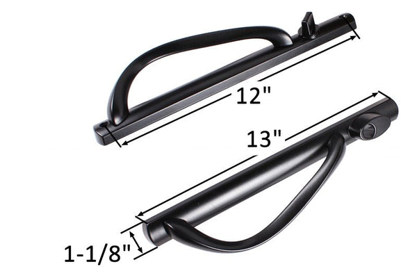 Sliding Glass Door Hardware - Roto Black Keyed Handle Set