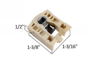 Residential Sliding Window Hardware - 1-3/8" Balance Shoe