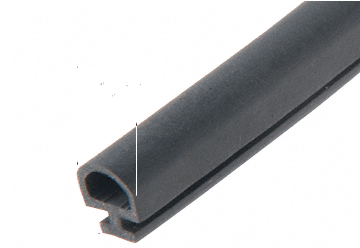 Black EPDM Pull-In Glazing Gasket - Commercial Door Hardware