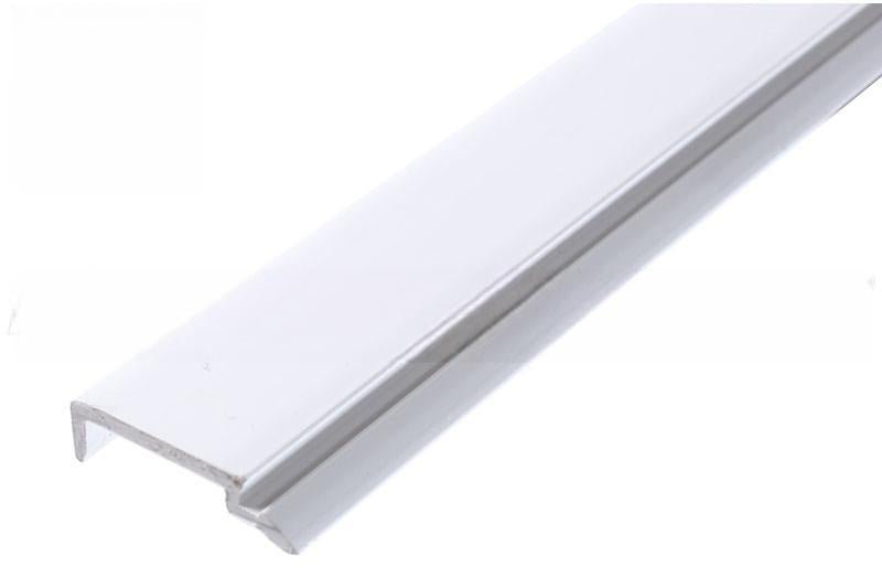 Jeld-Wen White 7/8" PVC Window Trim - 96" Residential Stop
