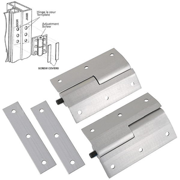Bisagra de montaje en superficie con cojinetes de bolas de aluminio de ...