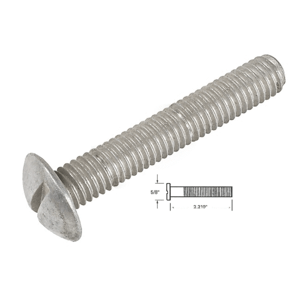 Push Bar Bolt - 3/8 N.C.