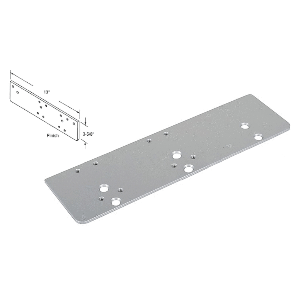 Dorma Top Jamb Door Plate for Commercial Durability