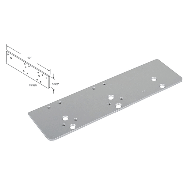 LCN Aluminium Parallel Arm Drop Plate for Commercial Doors