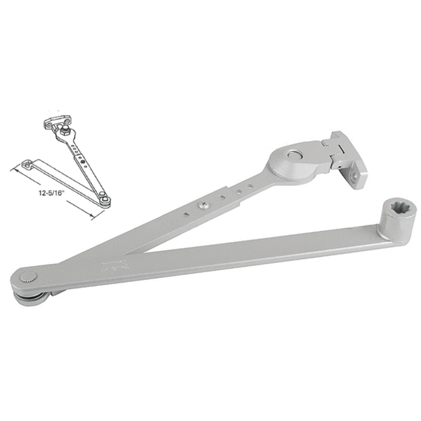 Dorma Friction Hold Open Door Closer Arm - Aluminum Finish