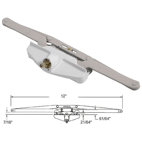 Truth Hardware 12 Roto Gear Awning Window Operator