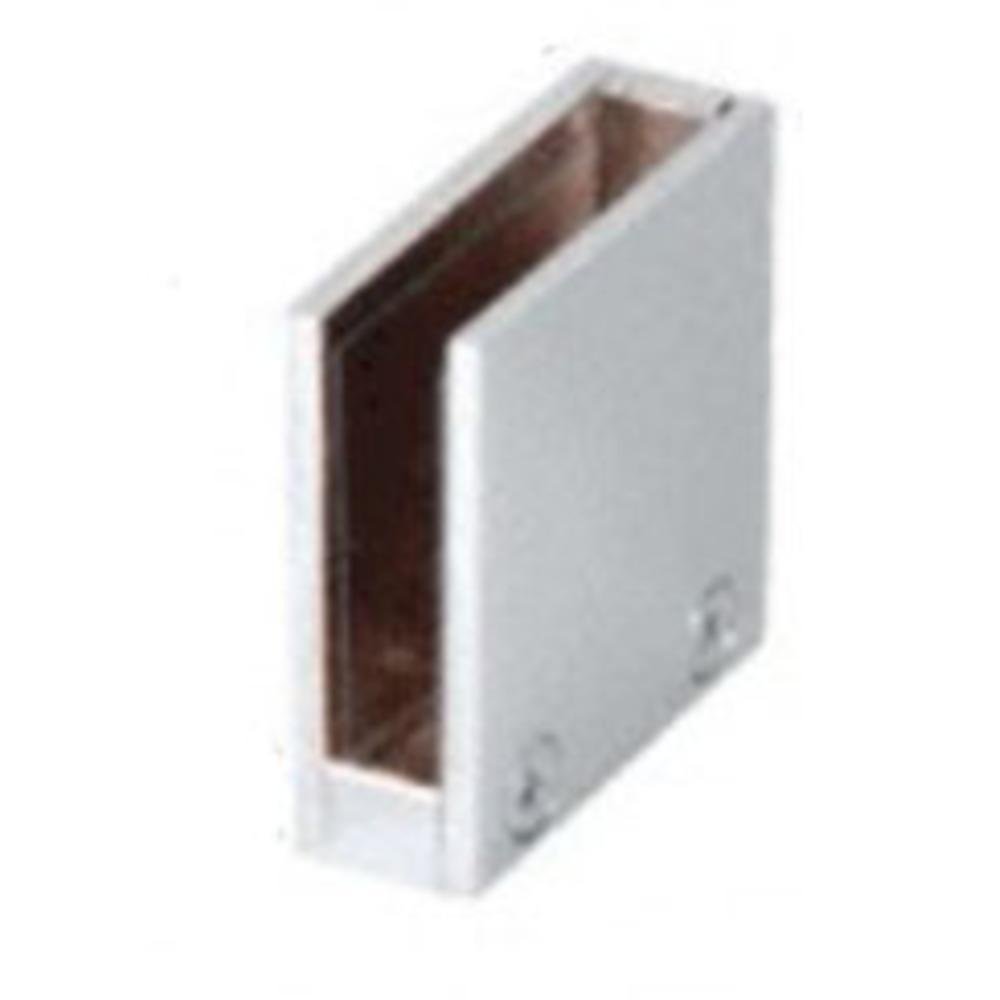 Glass Clamp - 1/2 Inch 90 Degree End Clamp for Railings