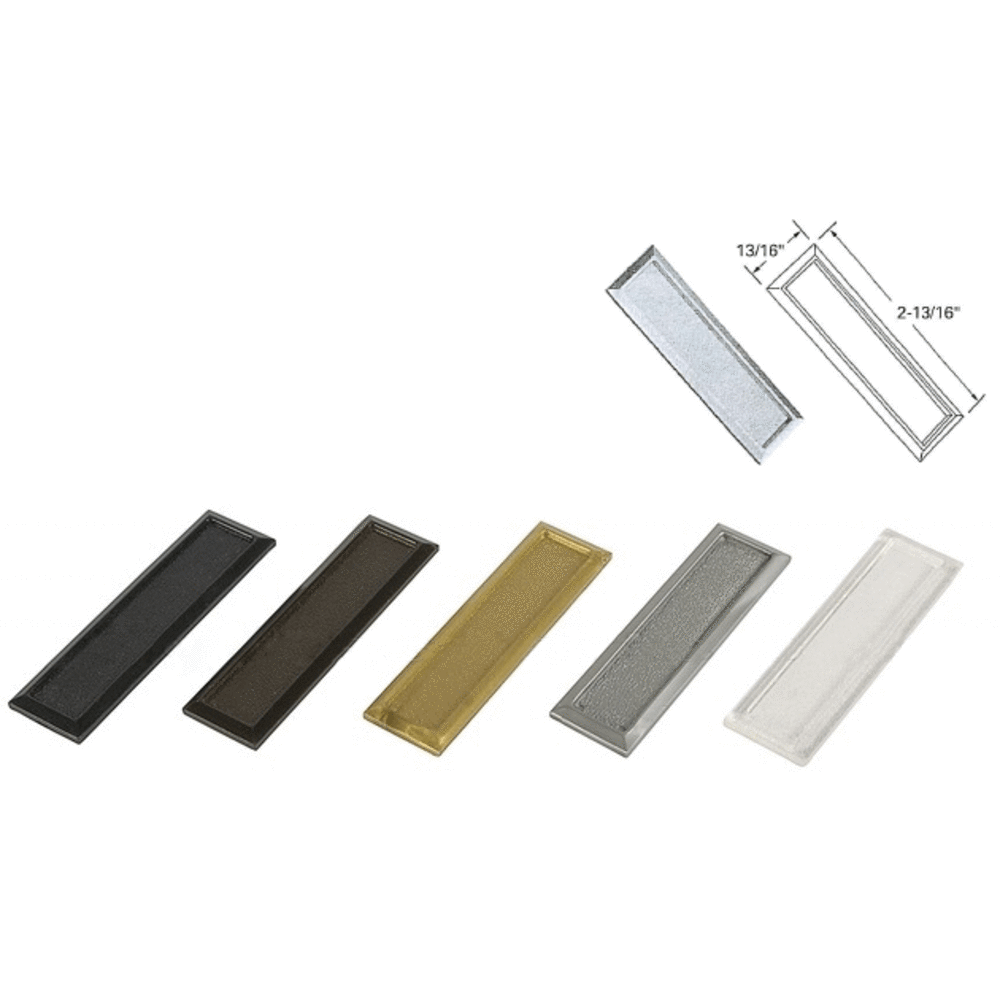 Stick-On Finger Pull for Sliding Glass Doors