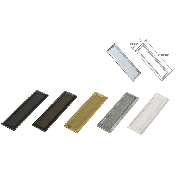 Stick-On Finger Pull for Sliding Glass Doors