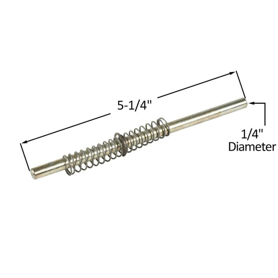 Bi-Fold Closet Wardrobe Door 1/4" Top Pivot Rod for Smooth Operation
