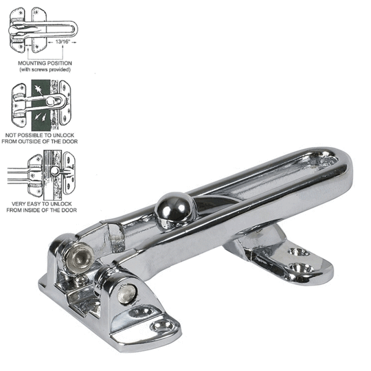 Security Door Lock Guard for Enhanced Home Protection