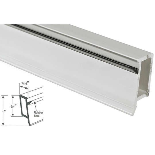 Residential PVC 34 mm Triple-pane Window Stop for Jeld-
