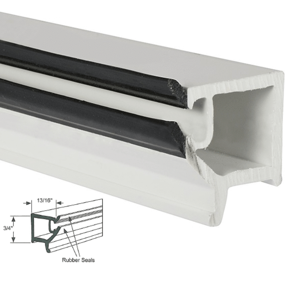 Residential PVC 3/4" x 13/16" Window Stop | Reflect Window & Door