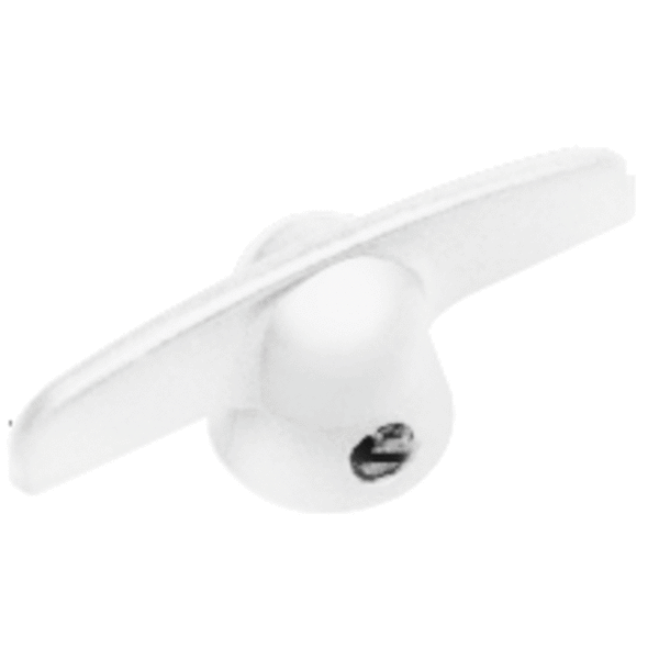 White T-Crank Window Handle – Casement & Awning Hardware