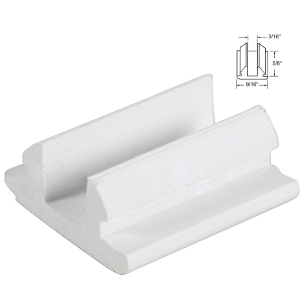 Sliding Window White 9/16" Nylon Glide | Reflect Window & Door