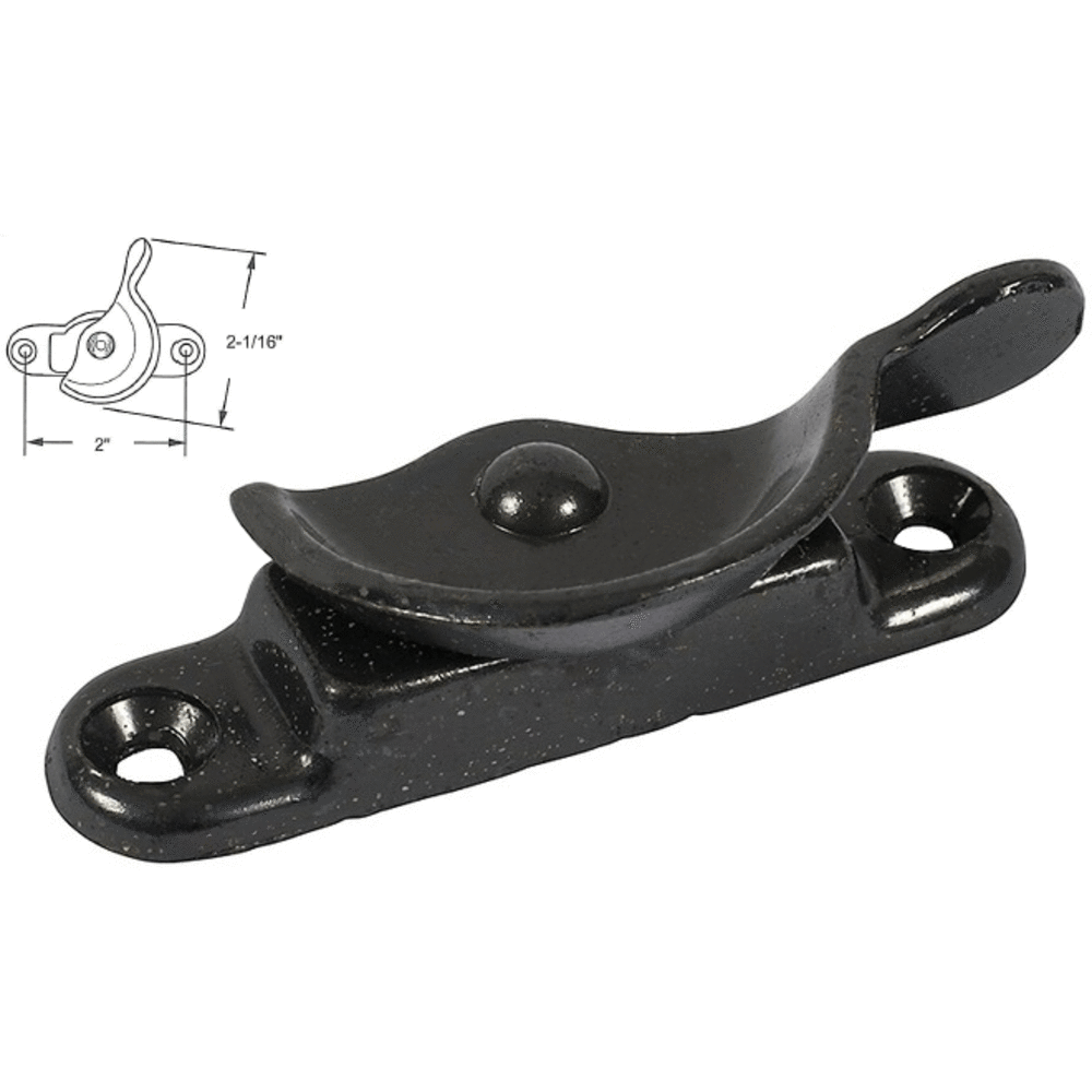 Window Sash Lock With 2 Screw Holes