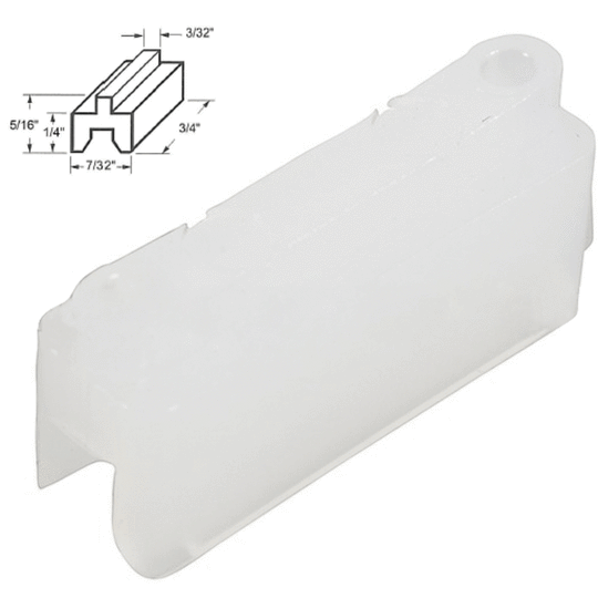 Sliding Window 7/32 Plastic Glide for Indal Windows