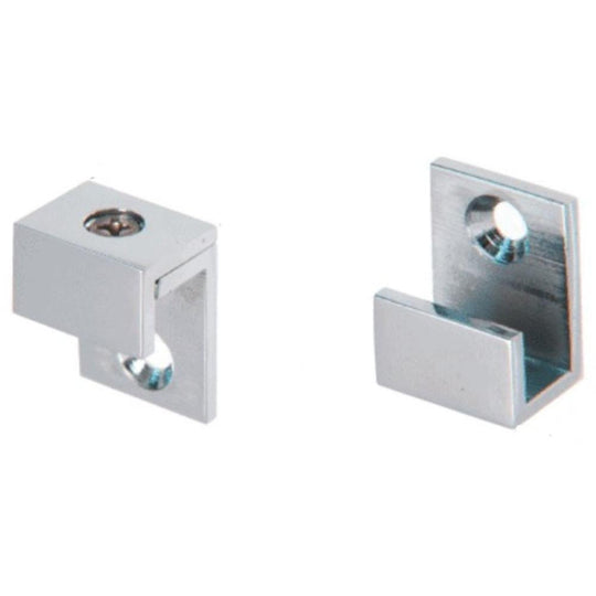 5/8 Inch Metal Mirror Clips - Secure Installation Hardware