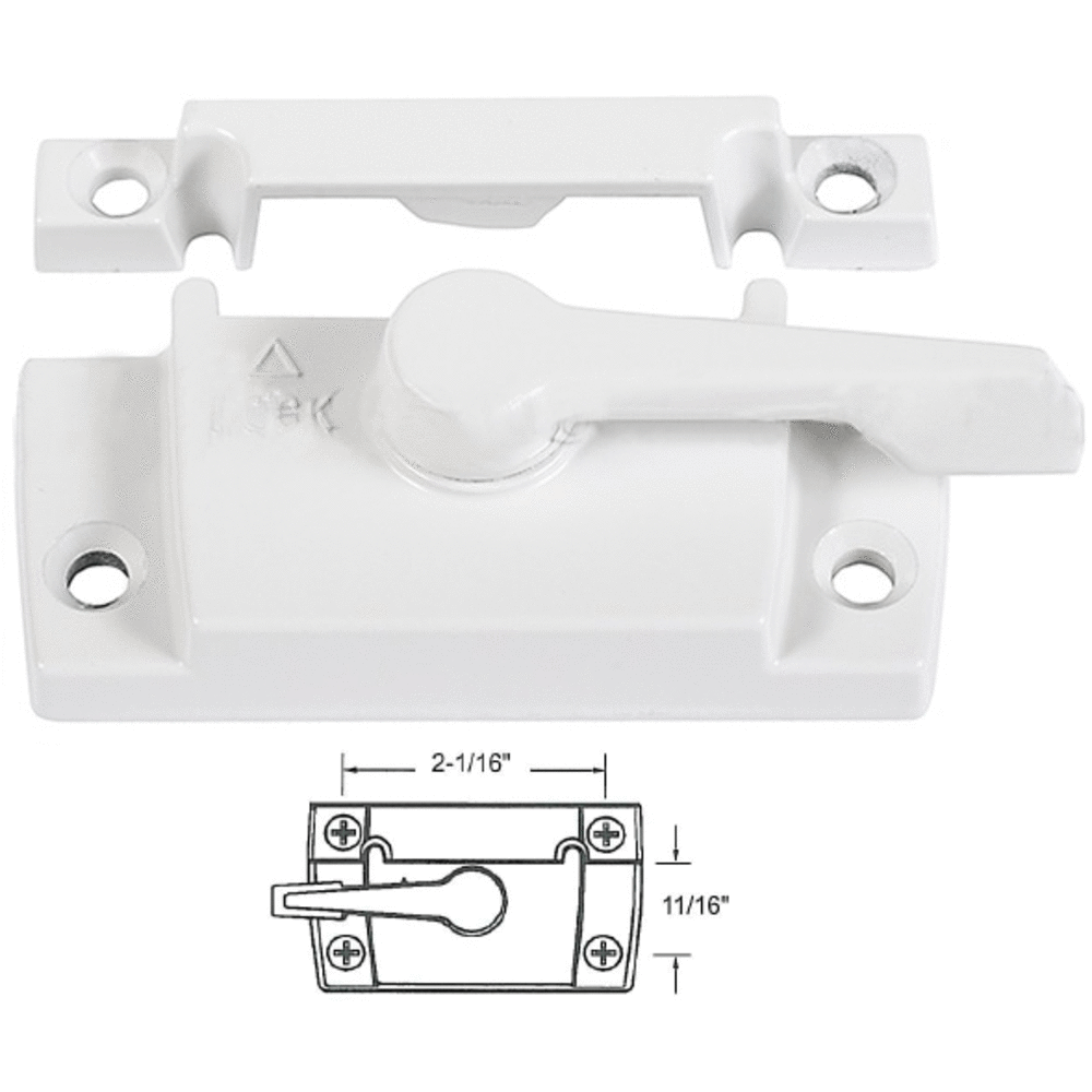 Truth Hardware 11/16" Backset Window Sash Lock with Lugs – Durable ...