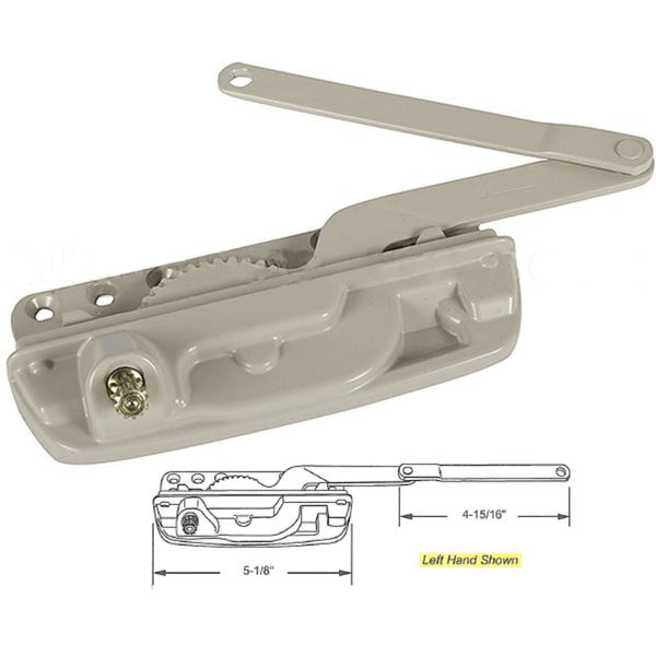 Truth Hardware Encore Left Hand Dyad Casement Window Operator – Single ...