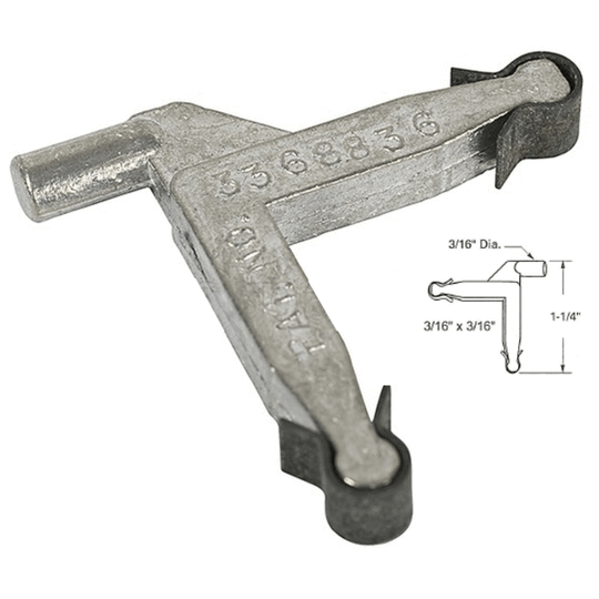 Residential Swinging Screen Storm Door Tilt Key Corner