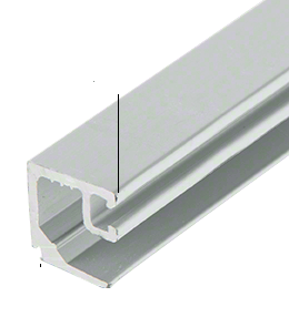 U.S. Aluminum Commercial Door Glass Stop for 1/4" Glass