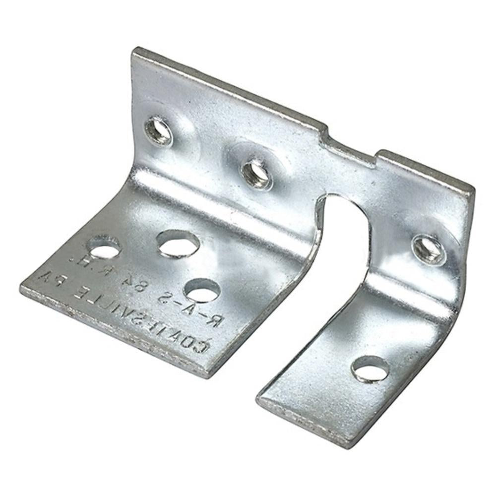 Commercial Door Hardware - Right Hand Offset Fin Tube Bracket