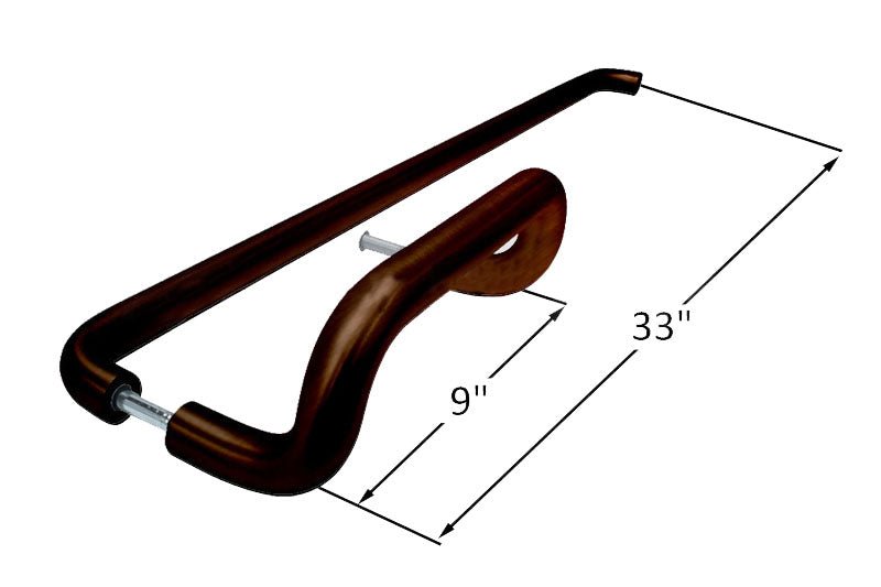 Bronze Push and Pull Handle for Kawneer Storefront Doors