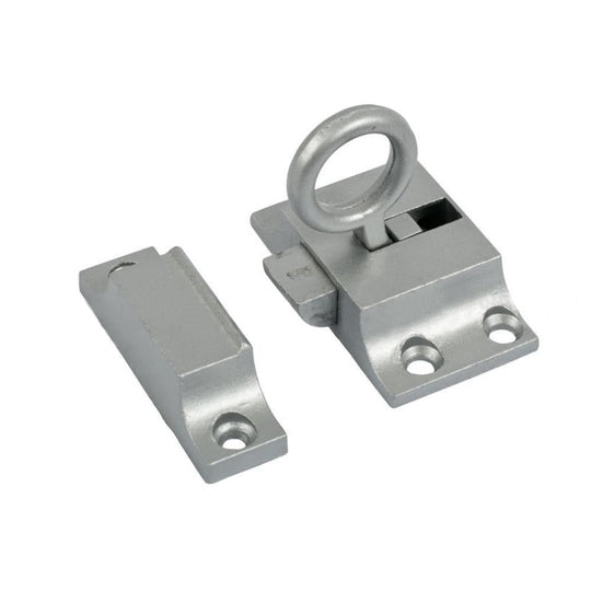 Hopper Awning Window Latch - Silver Window Lock Hardware