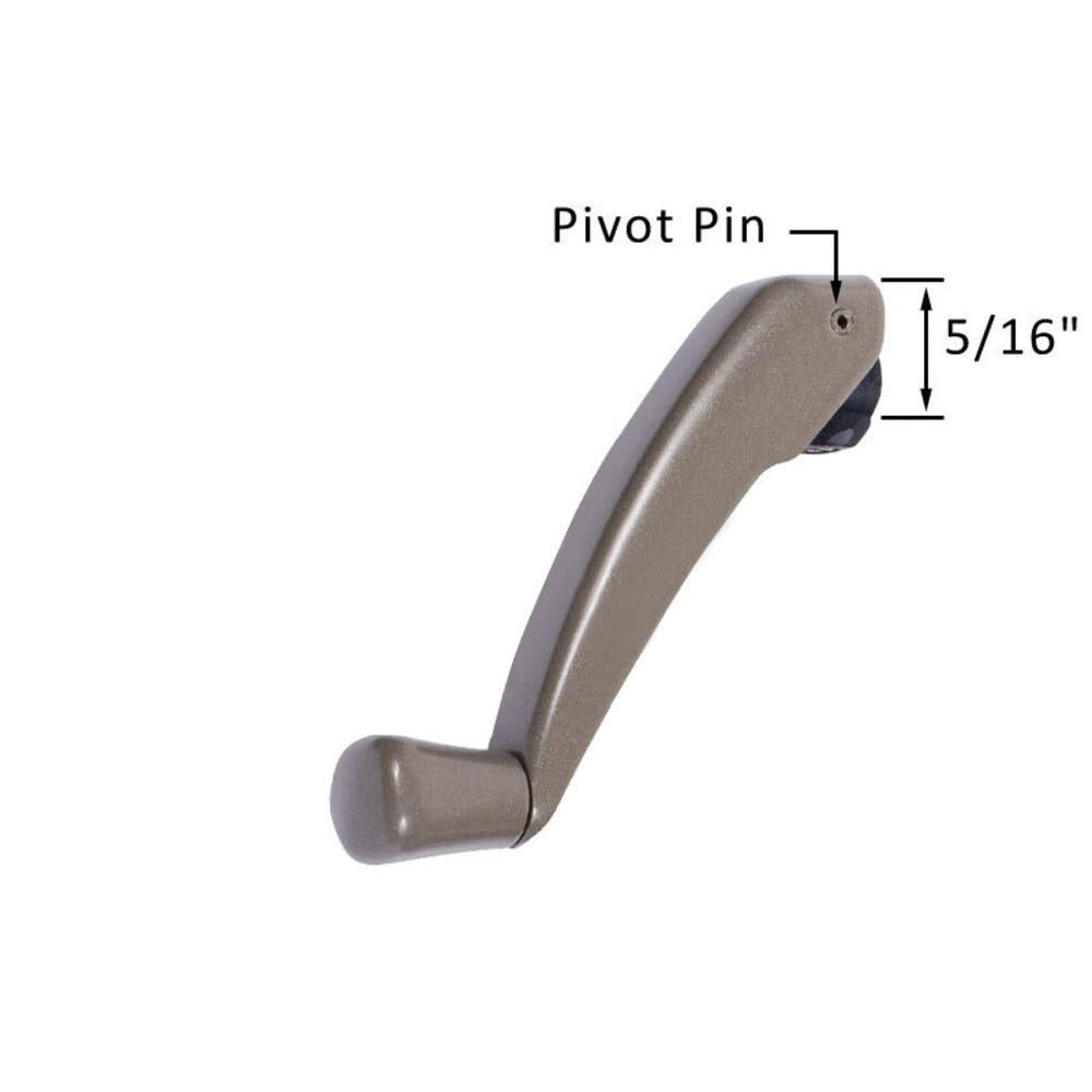 Truth Hardware Clay Folding Window Crank Handle - Casement