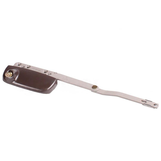 Truth Window Hardware - Brown Ellipse Dyad Casement Operator