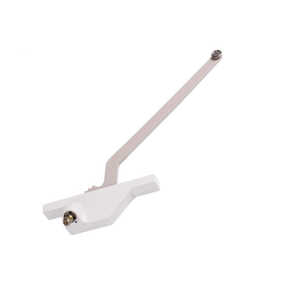 Truth Window Hardware Left Hand Single Arm Operator - White