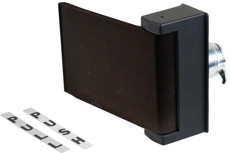 Aluminum Left Hand Paddle Handle - Commercial Door Hardware