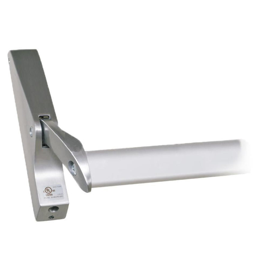 Concealed Vertical Rod Panic Exit Device - Satin Aluminum