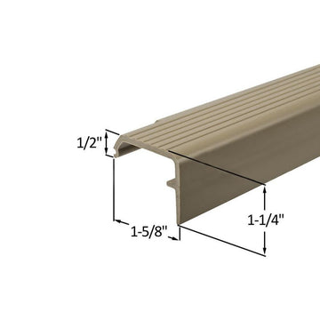 Door Threshold Cap Replacement | Vinyl Weatherstrip Cover
