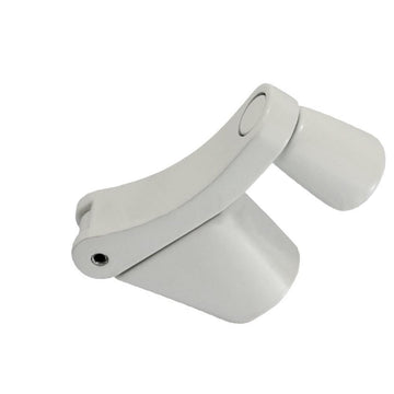 Fold-Up White Window Operator Crank Handle for Easy Control