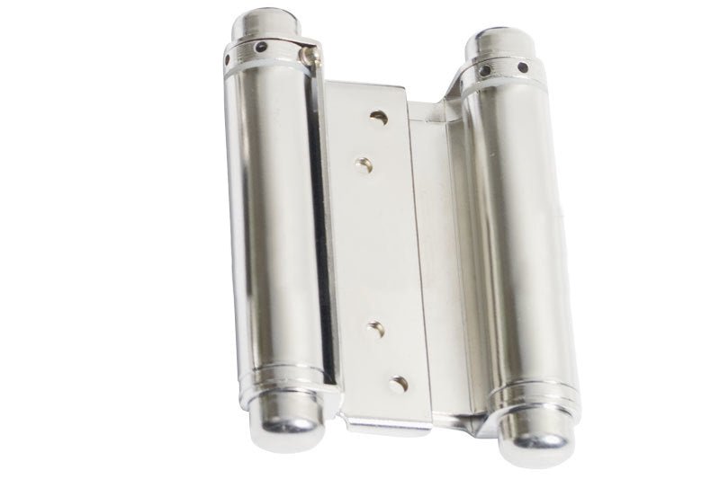 Heavy Duty Double Action Door Hinge - Satin Nickel Finish
